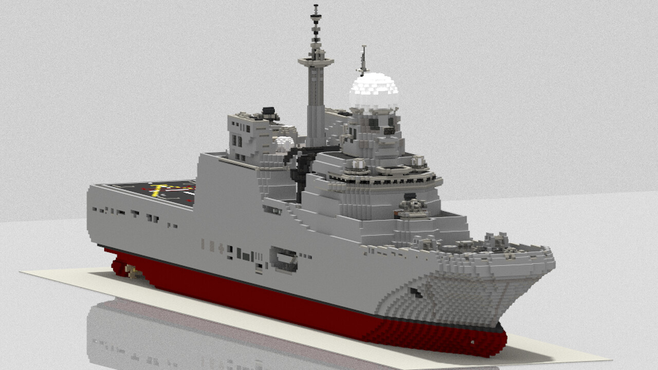 Tank Landing Ship - project 20204.1 Phu Quoc Island Minecraft Map