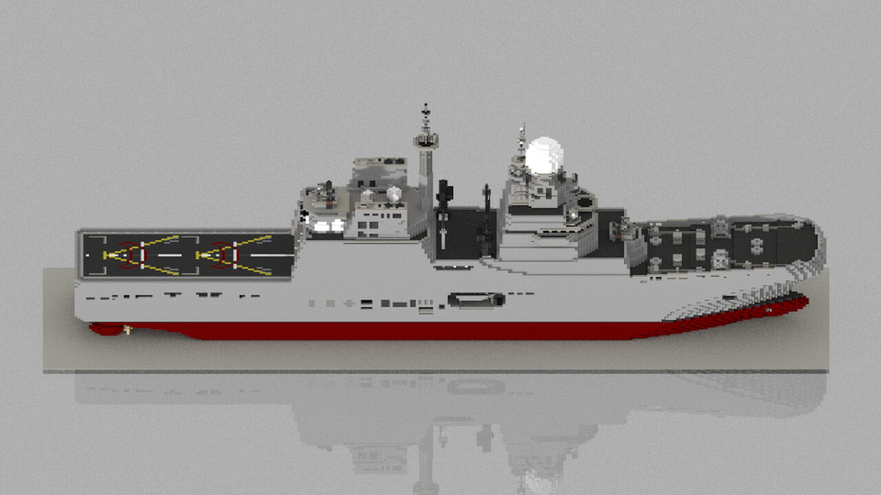 Tank Landing Ship - project 20204.1 Phu Quoc Island Minecraft Map