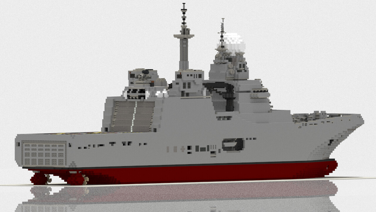 Tank Landing Ship - project 20204.1 Phu Quoc Island Minecraft Map