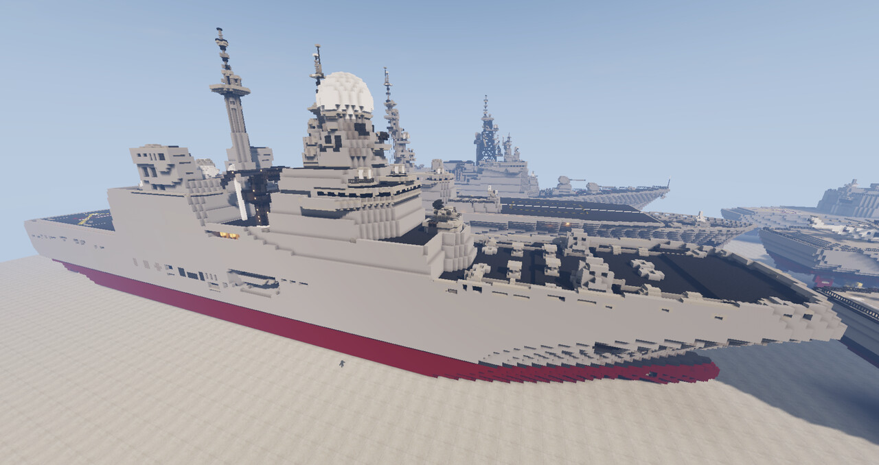 Tank Landing Ship - project 20204.1 Phu Quoc Island Minecraft Map