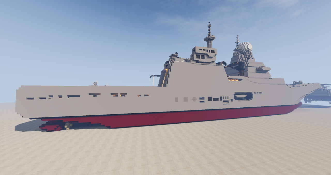 Tank Landing Ship - project 20204.1 Phu Quoc Island Minecraft Map