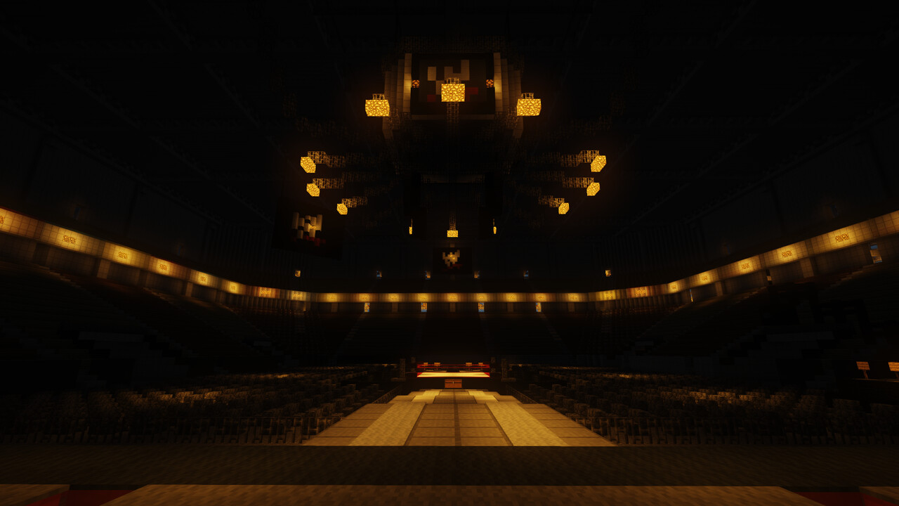WWE Raw 2002 Stage + Custom Arena Minecraft Map