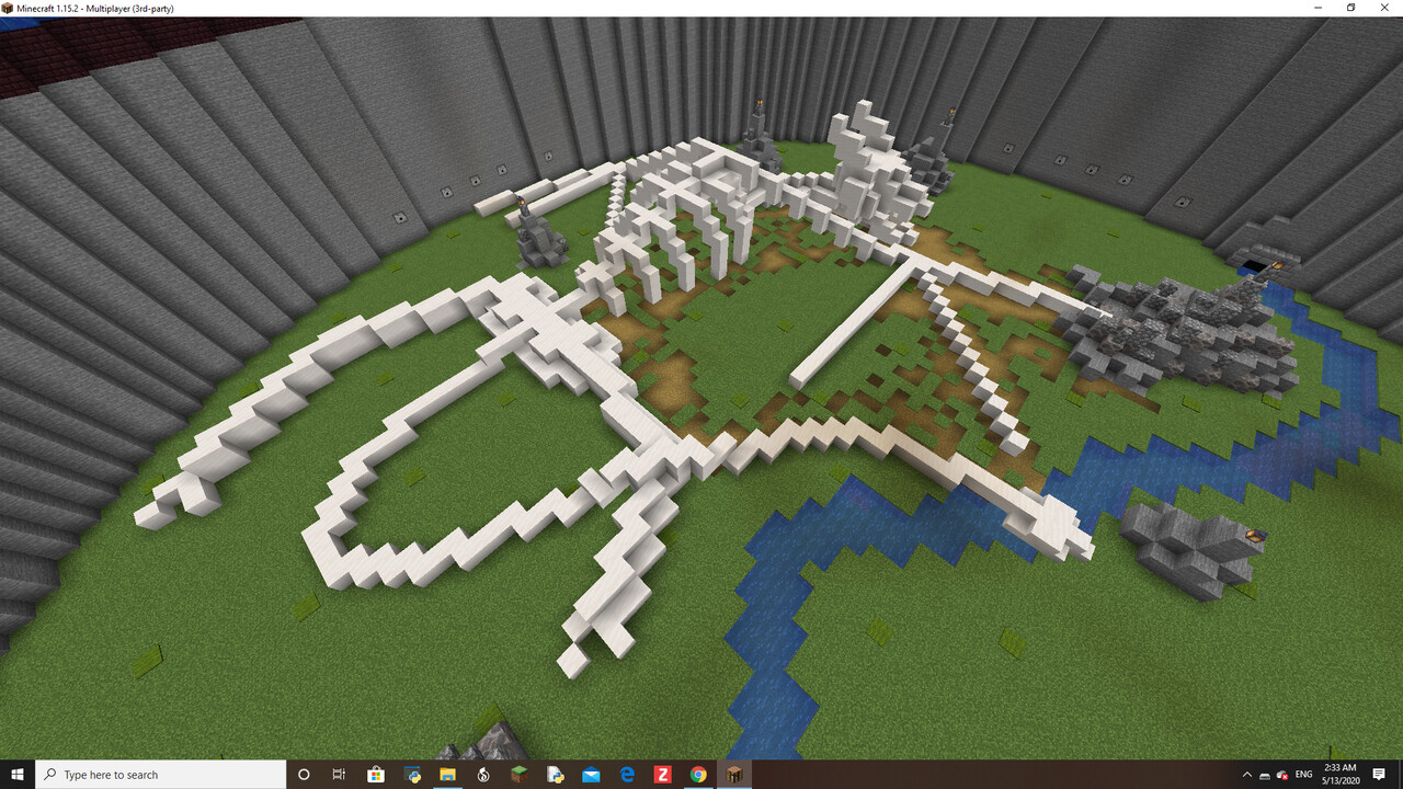The Dragon Pit PVP Arena Minecraft Map