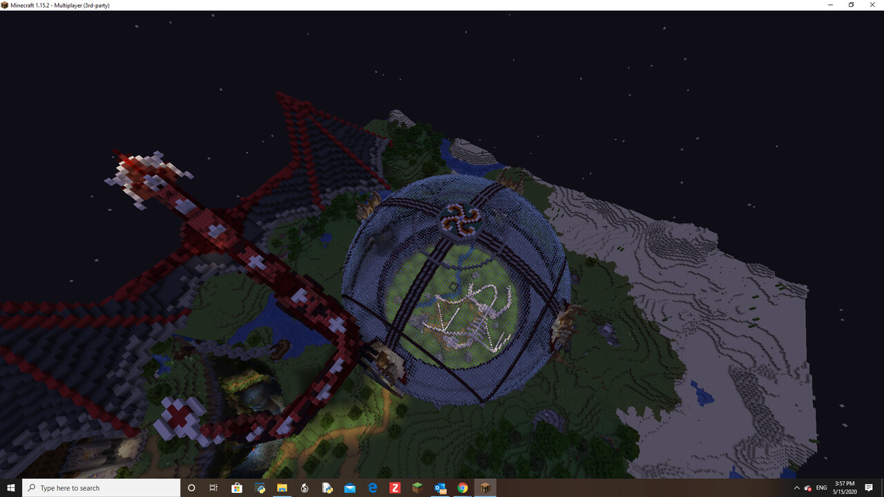The Dragon Pit PVP Arena Minecraft Map