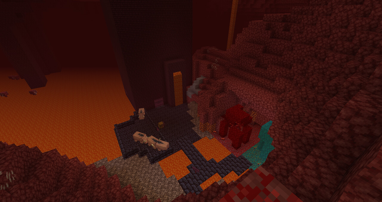 Nether base Minecraft Map