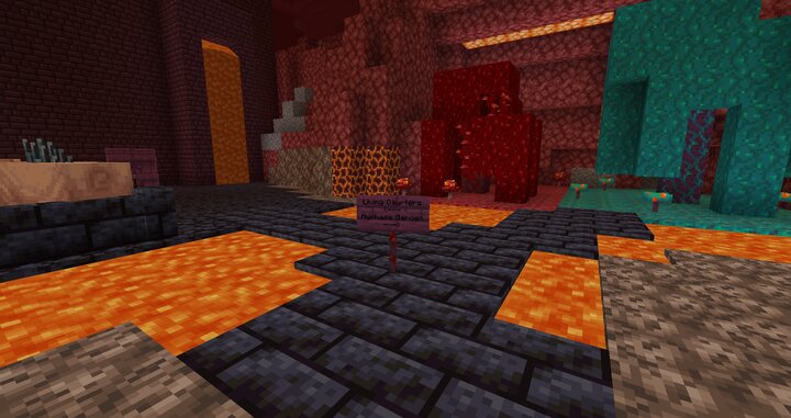 Nether base Minecraft Map