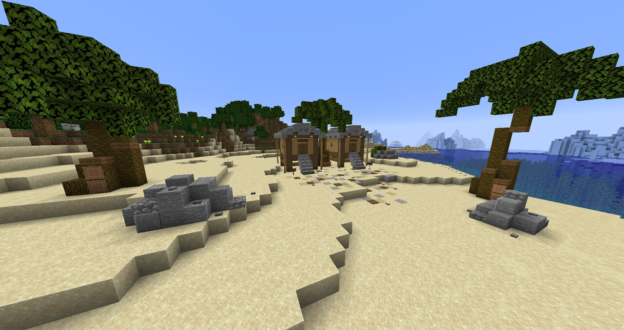Beach Entry Minecraft Map