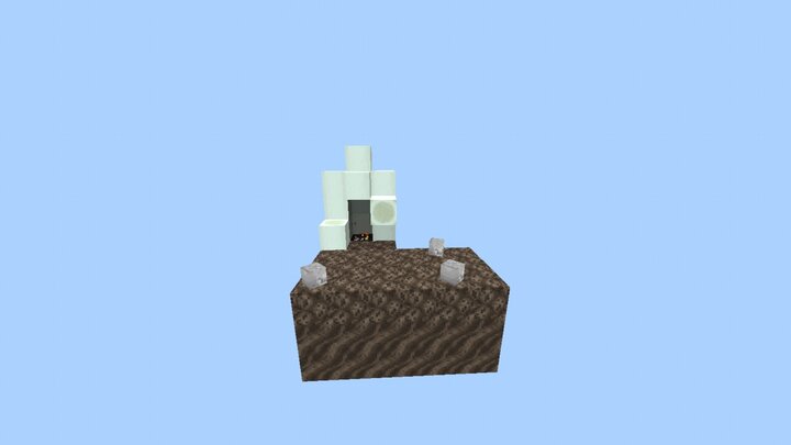 Imposible Skyblock (Template) [Bedrock Edition] Minecraft Map