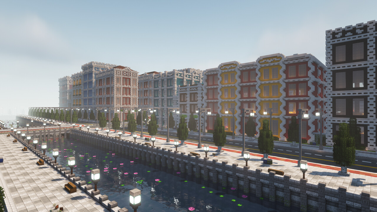 Azlerde - The White City Minecraft Map