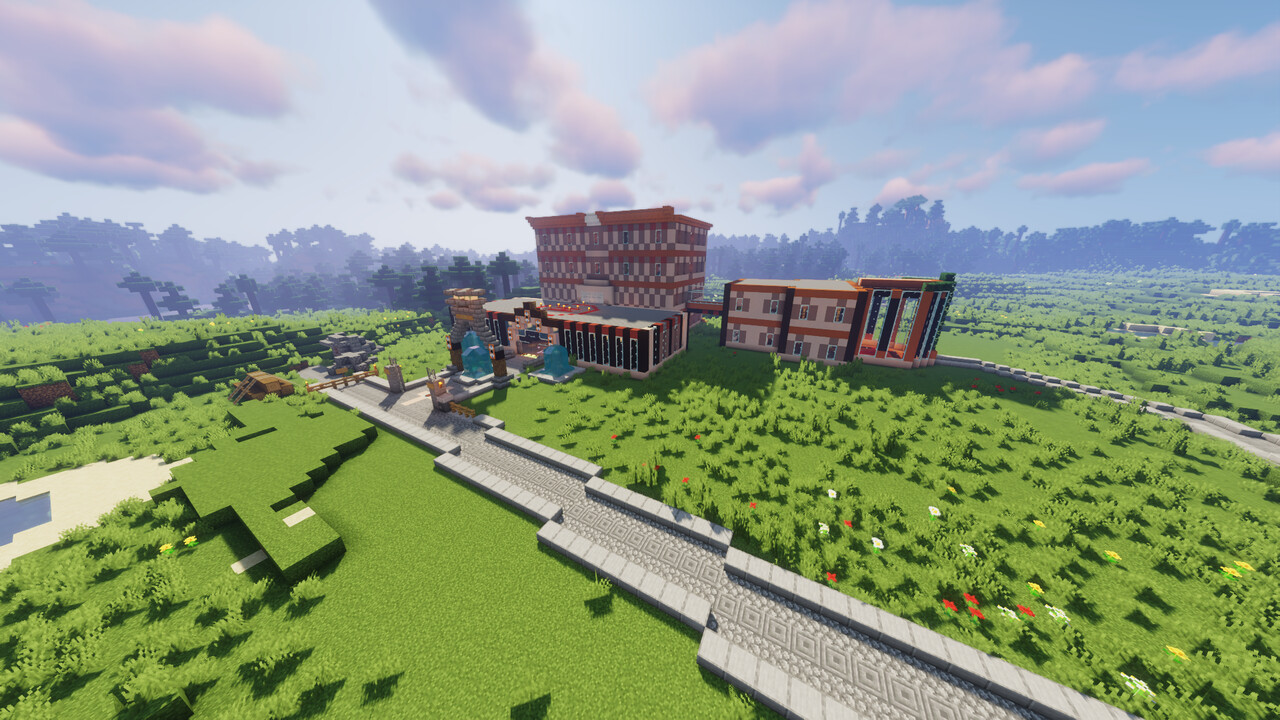 Old minecraft style server spawn Minecraft Map