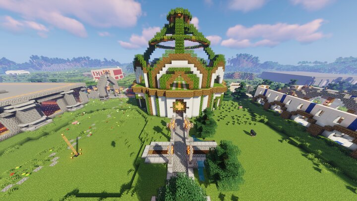 Old minecraft style server spawn Minecraft Map