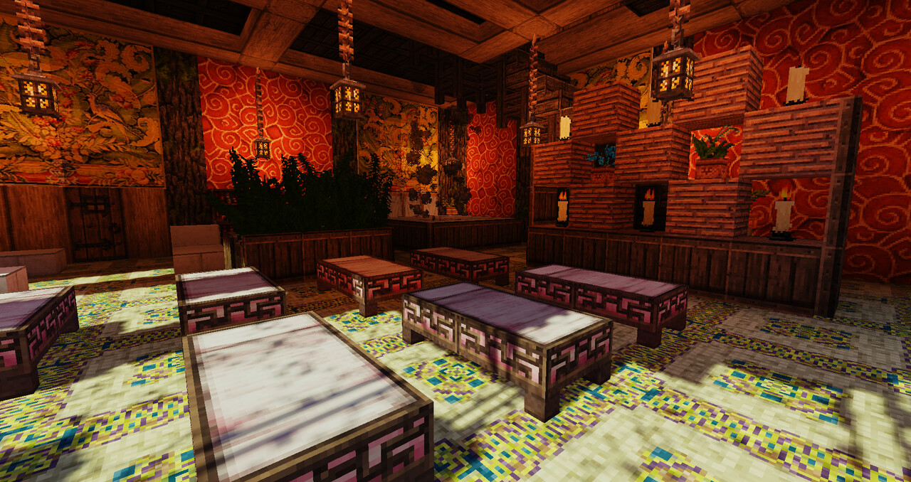 Mountain Mansion - Sauna and Spa Minecraft Map