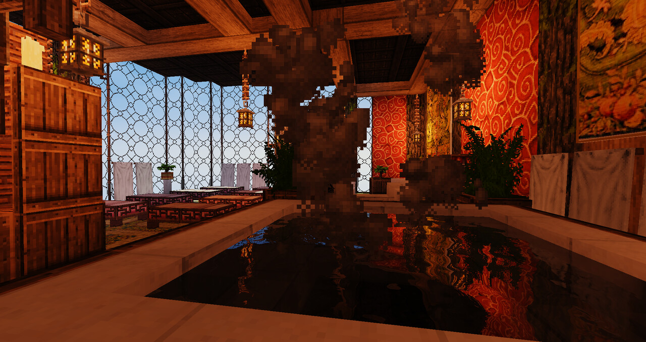 Mountain Mansion - Sauna and Spa Minecraft Map