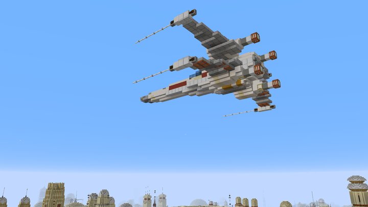 Star Wars - T65B X-Wing | Download Minecraft Map