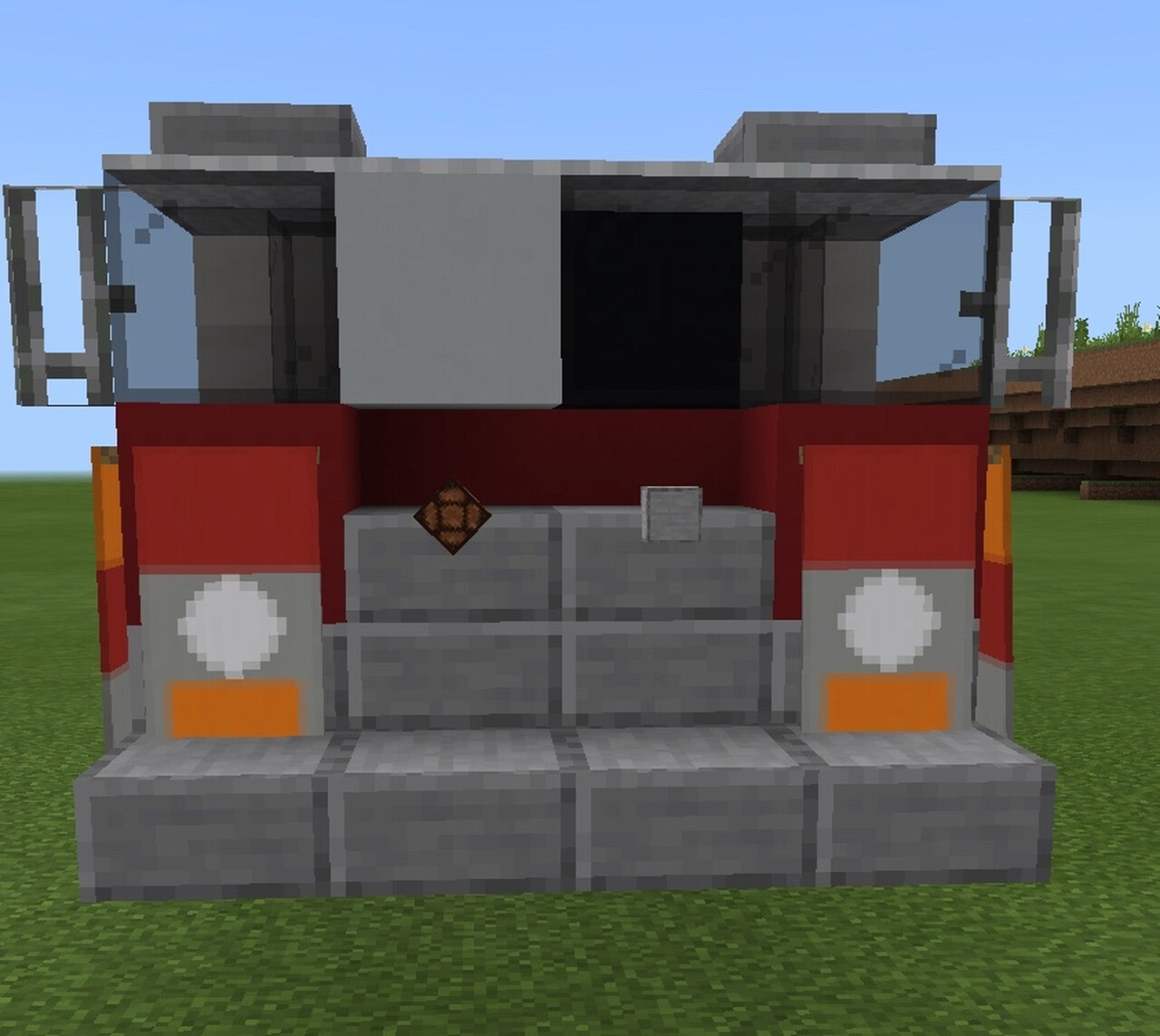 FDNY Mack CF Foam engine (CREDIT TO CRAFTYFOXE) Minecraft Map