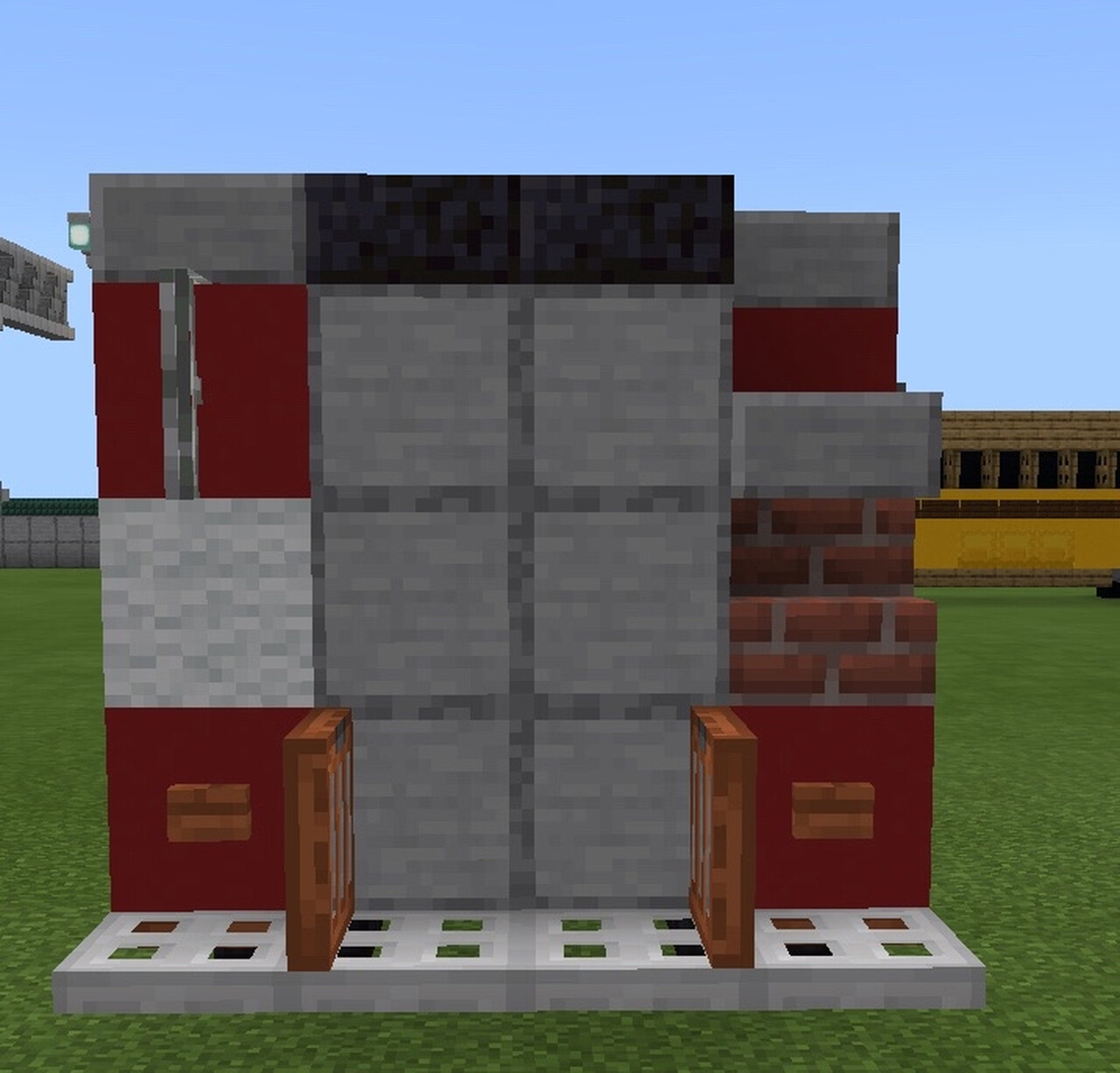 FDNY Mack CF Foam engine (CREDIT TO CRAFTYFOXE) Minecraft Map