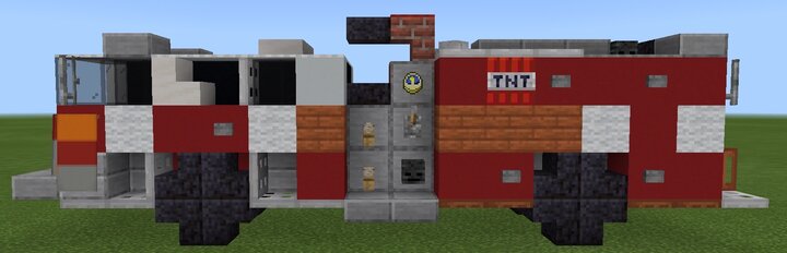 FDNY Mack CF Foam engine (CREDIT TO CRAFTYFOXE) Minecraft Map