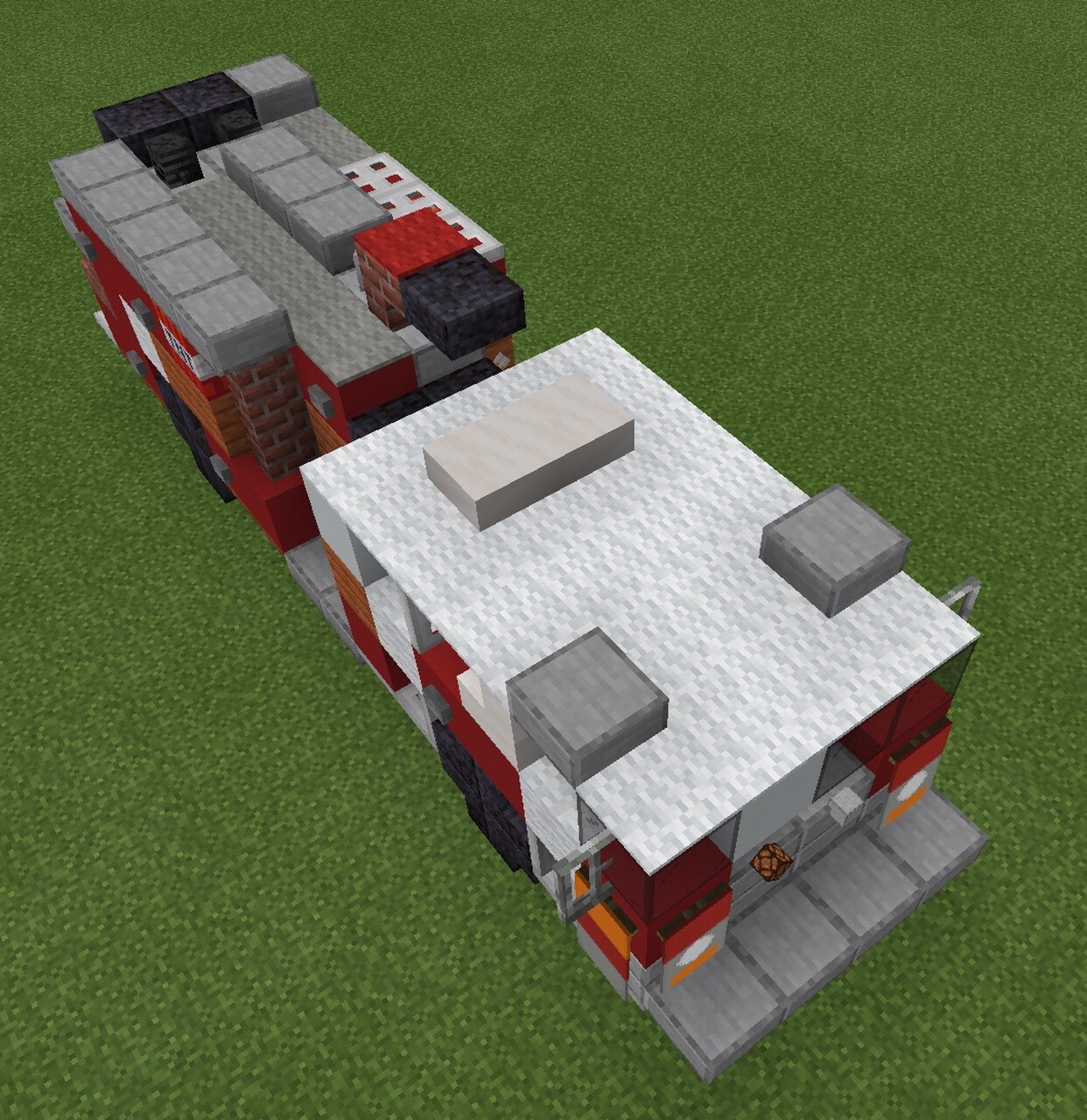 FDNY Mack CF Foam engine (CREDIT TO CRAFTYFOXE) Minecraft Map