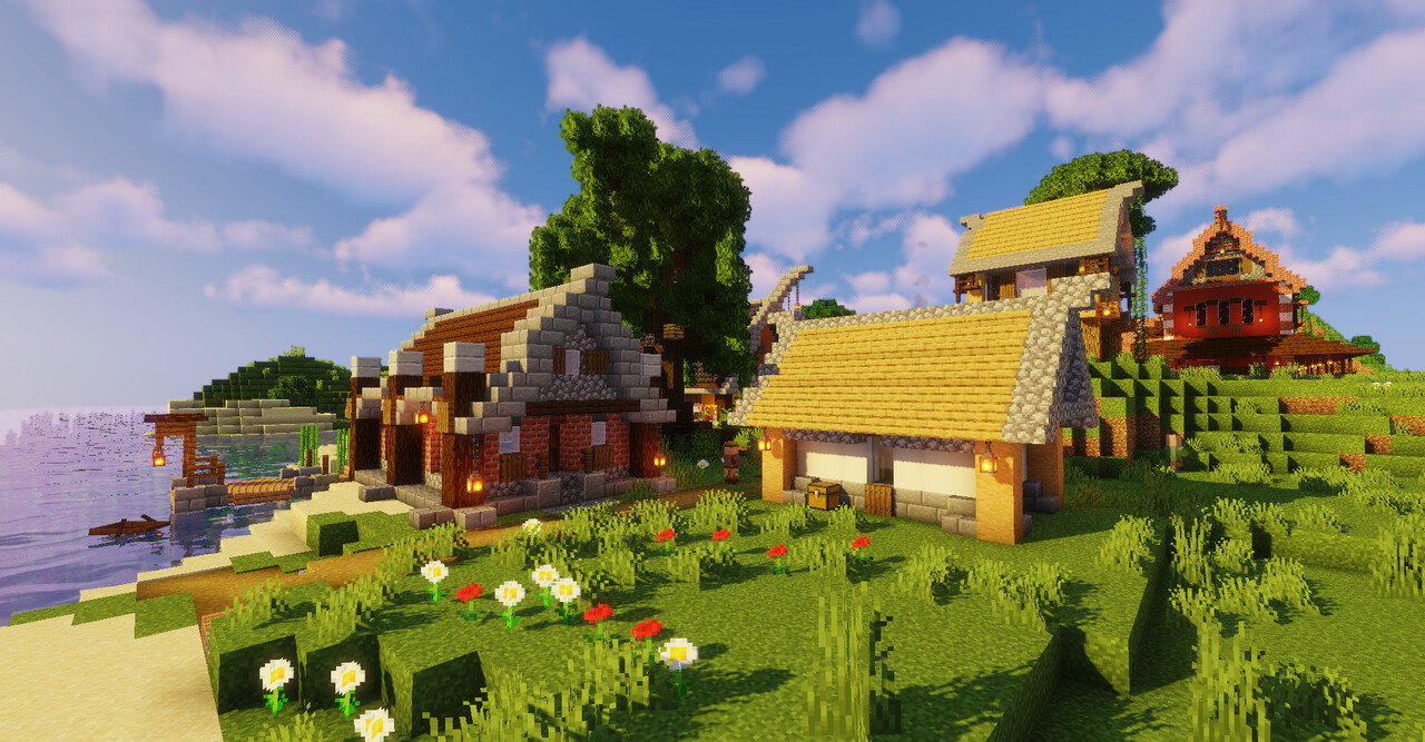 Roguemoor - Custom village build series Minecraft Map