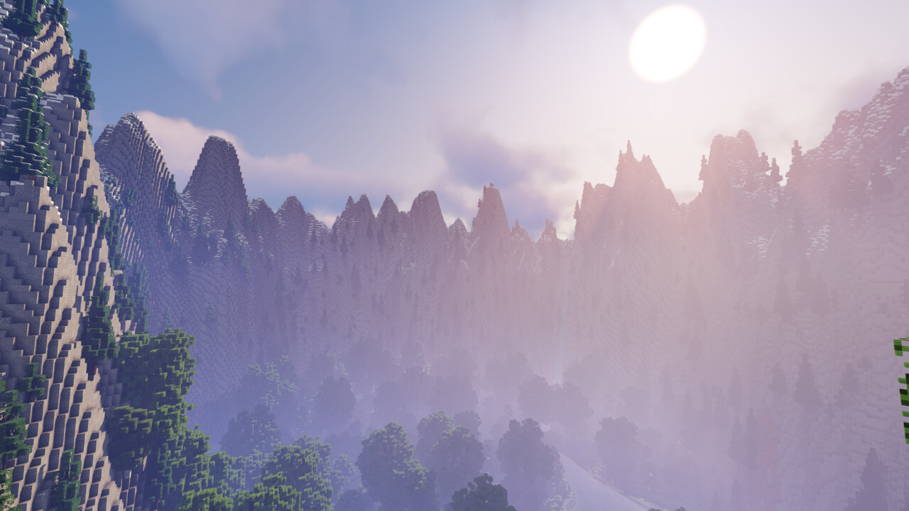 Enclosed Valley V2 Minecraft Map