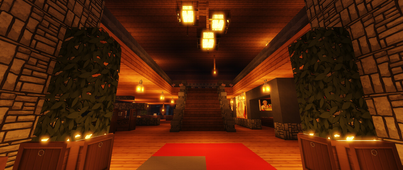 Modern Mountain Chalet Minecraft Map