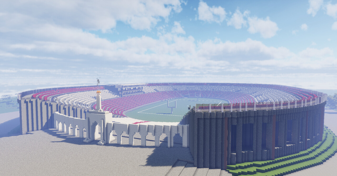 LA Memorial Coliseum Minecraft Map