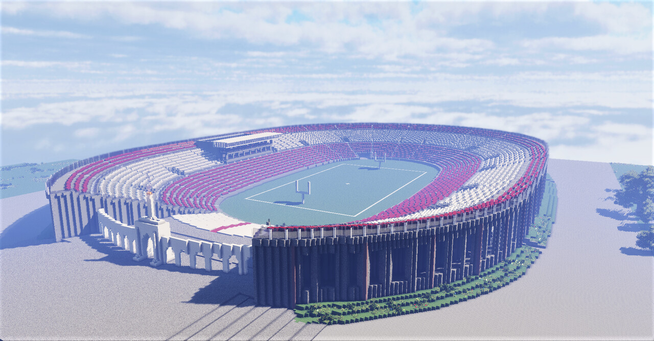 LA Memorial Coliseum Minecraft Map