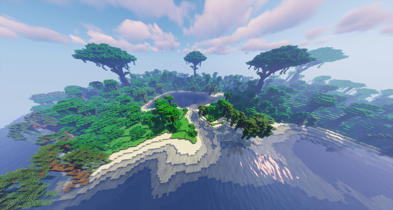 🌴 Islands Warzone 🌴 2k x 2k 🌴 Minecraft Map