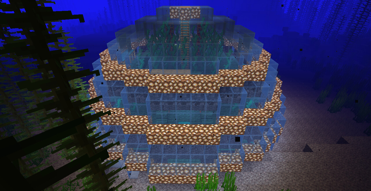 Underwater Bubble House Minecraft Map