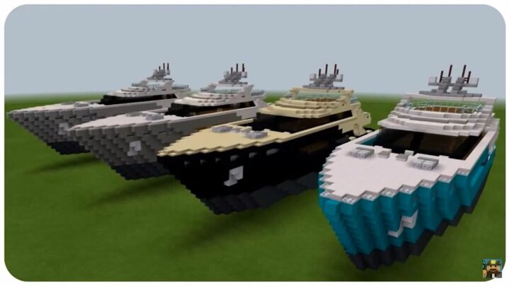 Minecraft Charter Super Yacht Tutorial Download Minecraft Map