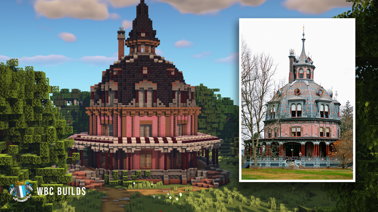 Armour–Stiner House, An Octagonal Victorian House Minecraft Map