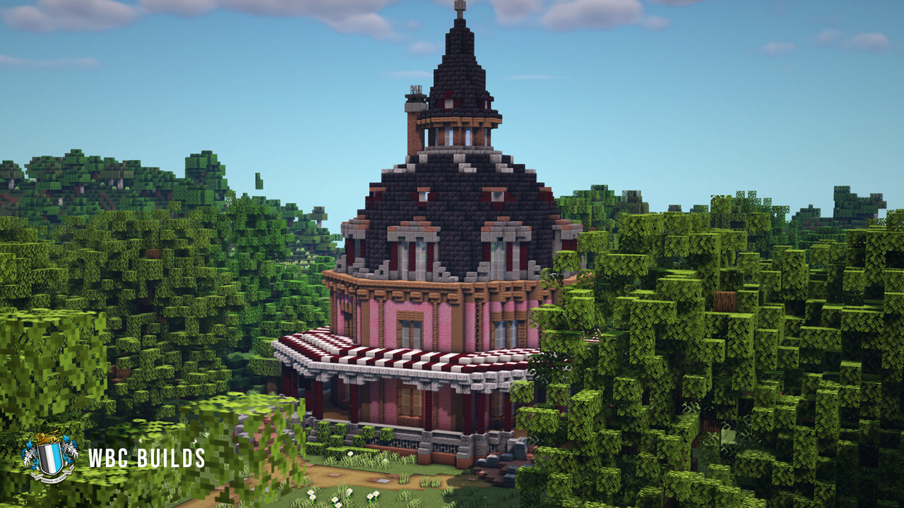 Armour–Stiner House, An Octagonal Victorian House Minecraft Map