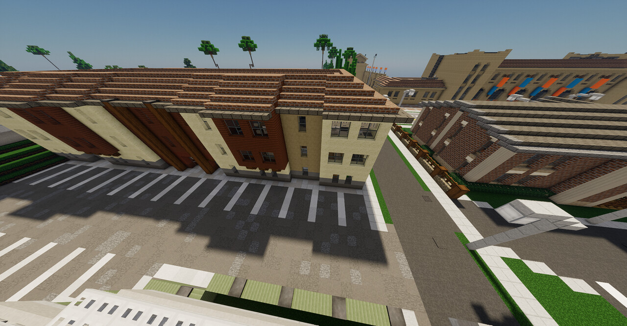 2000's Condominium, Greenfield, whitestone Minecraft Map