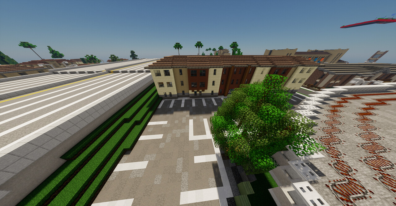 2000's Condominium, Greenfield, whitestone Minecraft Map