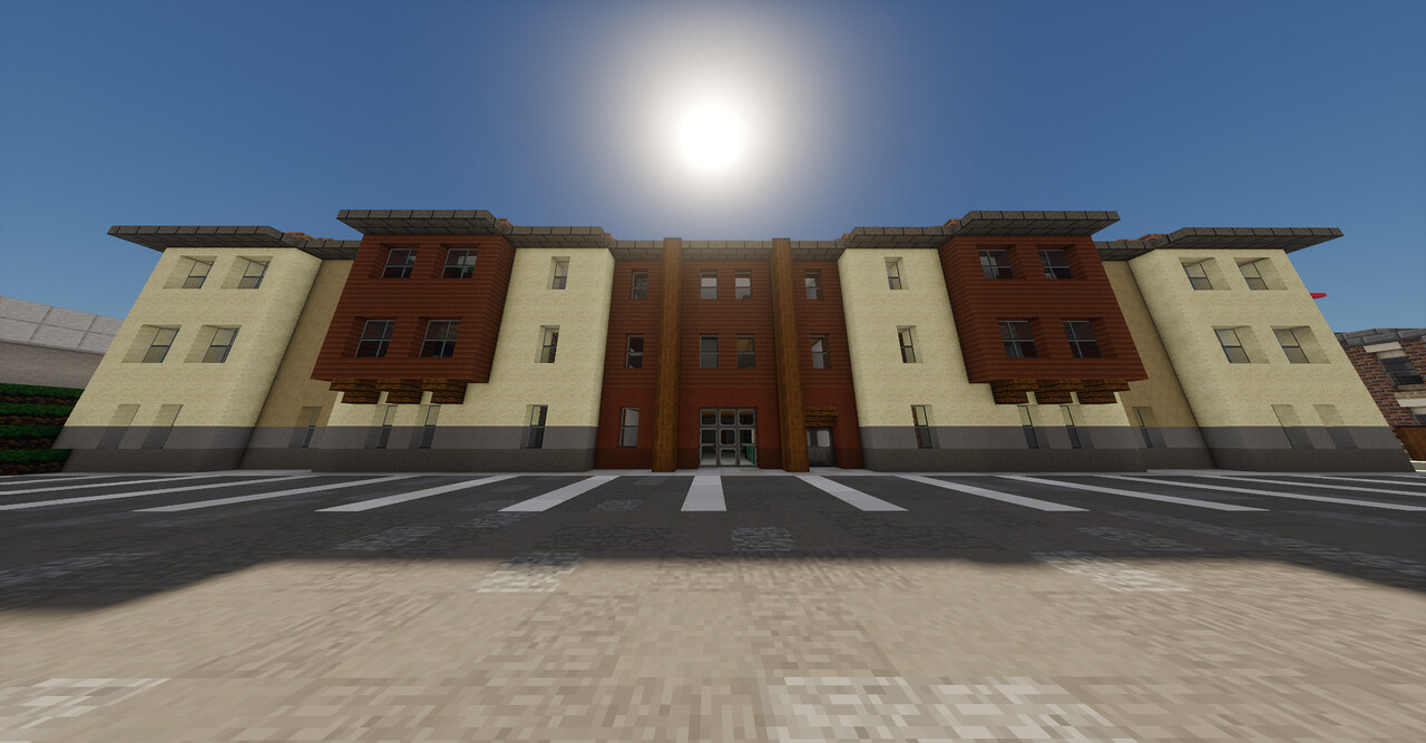 2000's Condominium, Greenfield, whitestone Minecraft Map
