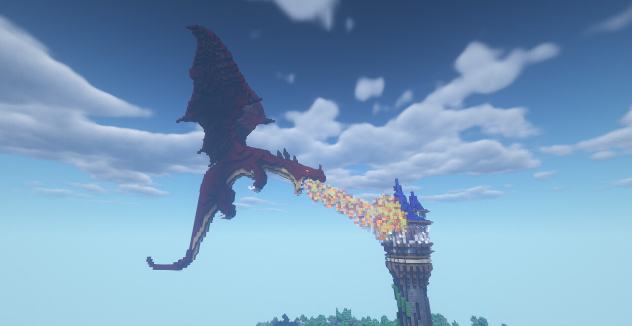 Dragon Minecraft Map