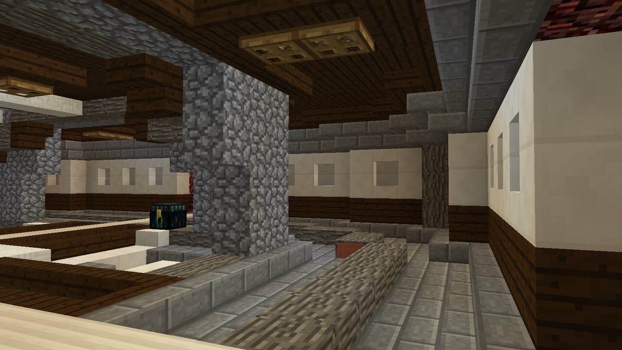 Nether Hub at 500K Blocks (Overworld) Minecraft Map