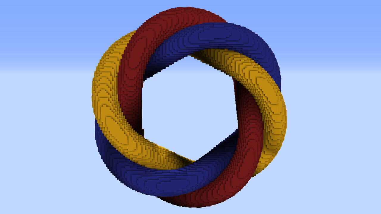 Colourful Knots Minecraft Map