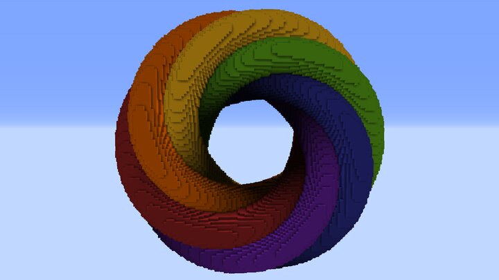 Colourful Knots Minecraft Map