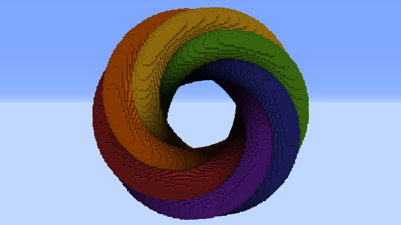 Colourful Knots Minecraft Map