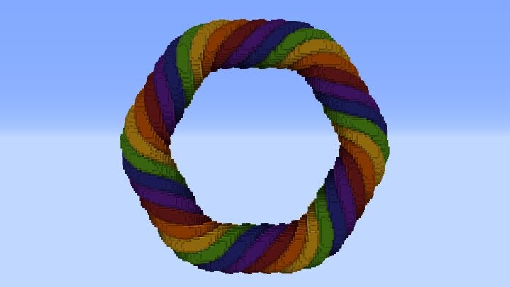 Colourful Knots Minecraft Map