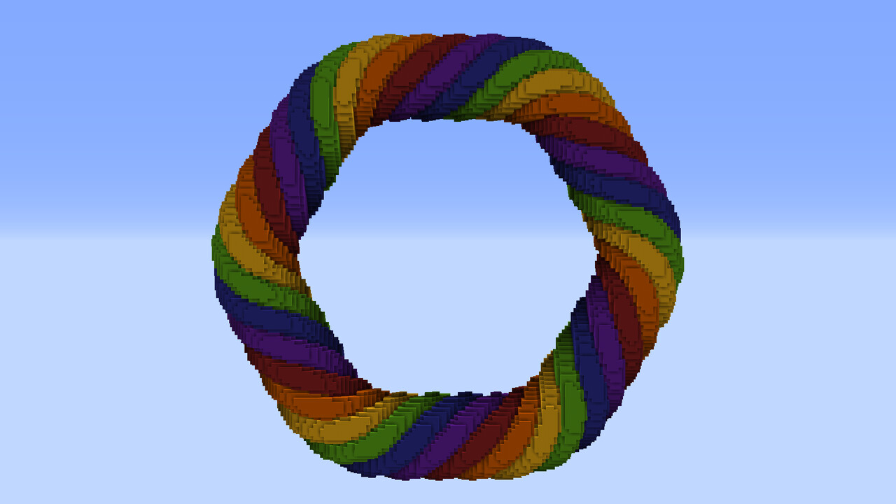 Colourful Knots Minecraft Map