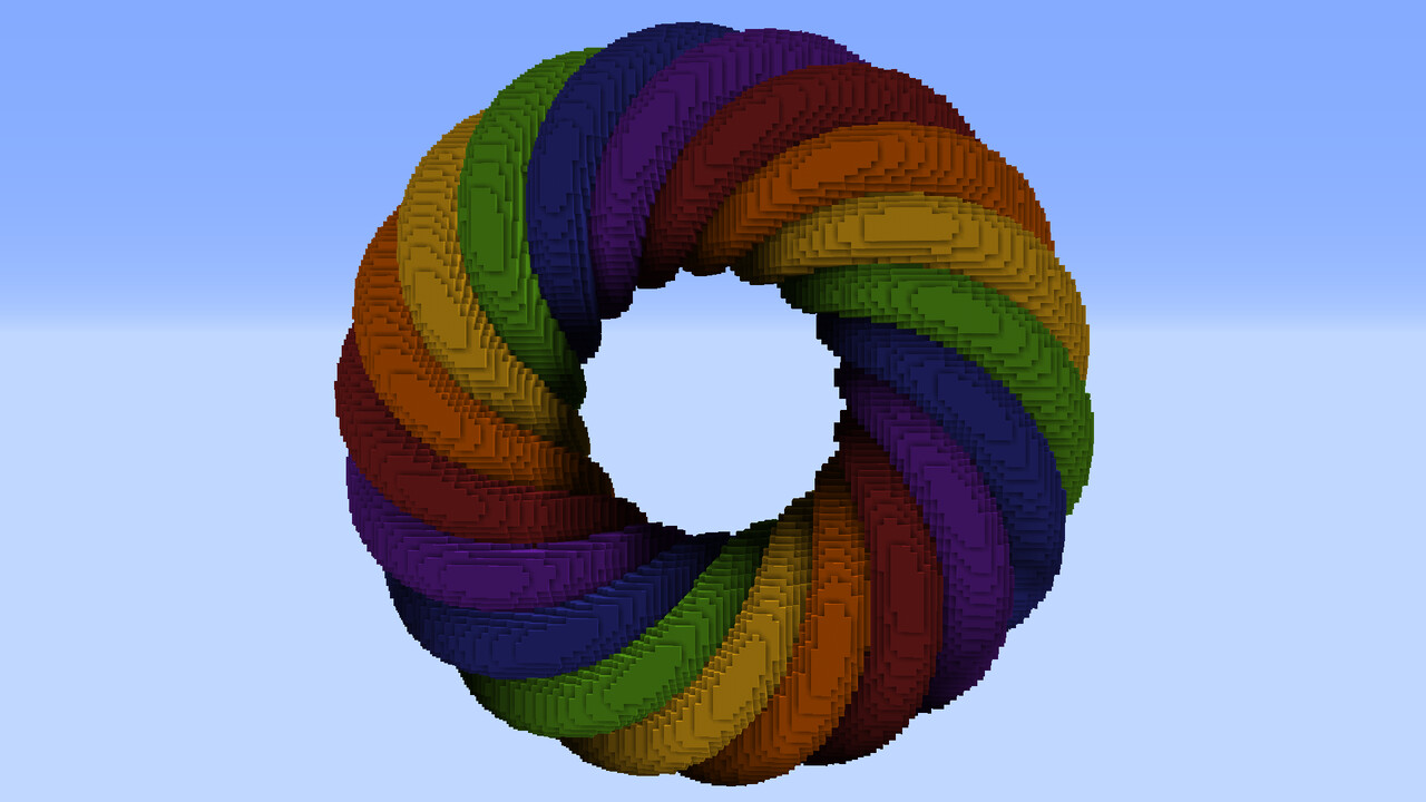 Colourful Knots Minecraft Map