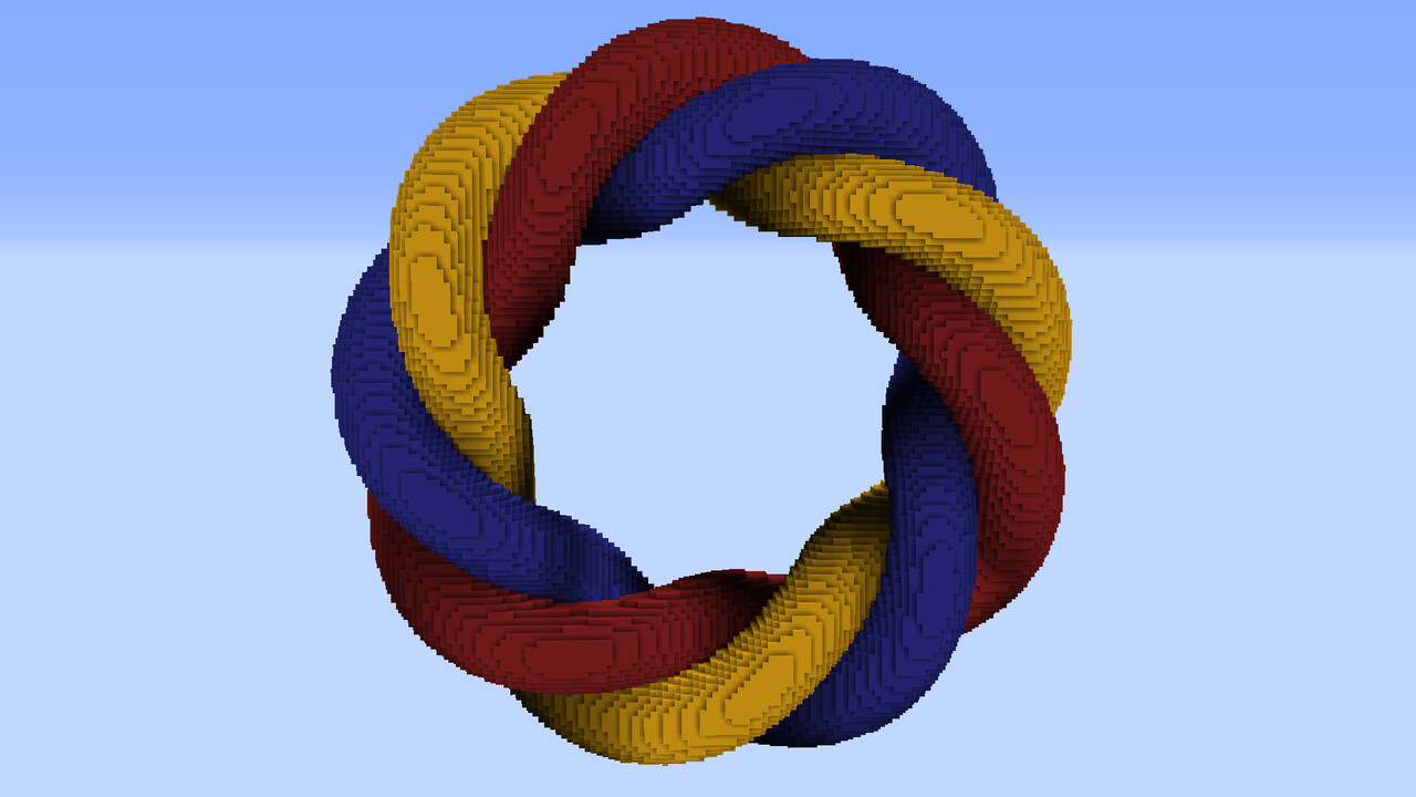 Colourful Knots Minecraft Map