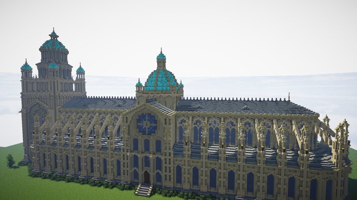 Eclectic Baroque Cathedral Minecraft Map