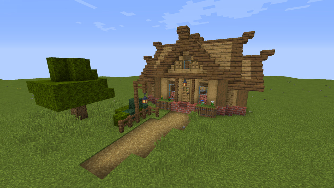 Flower House Minecraft Map