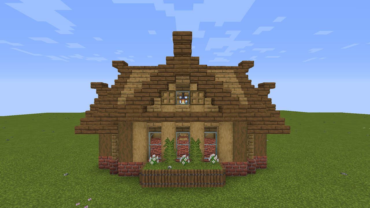 Flower House Minecraft Map