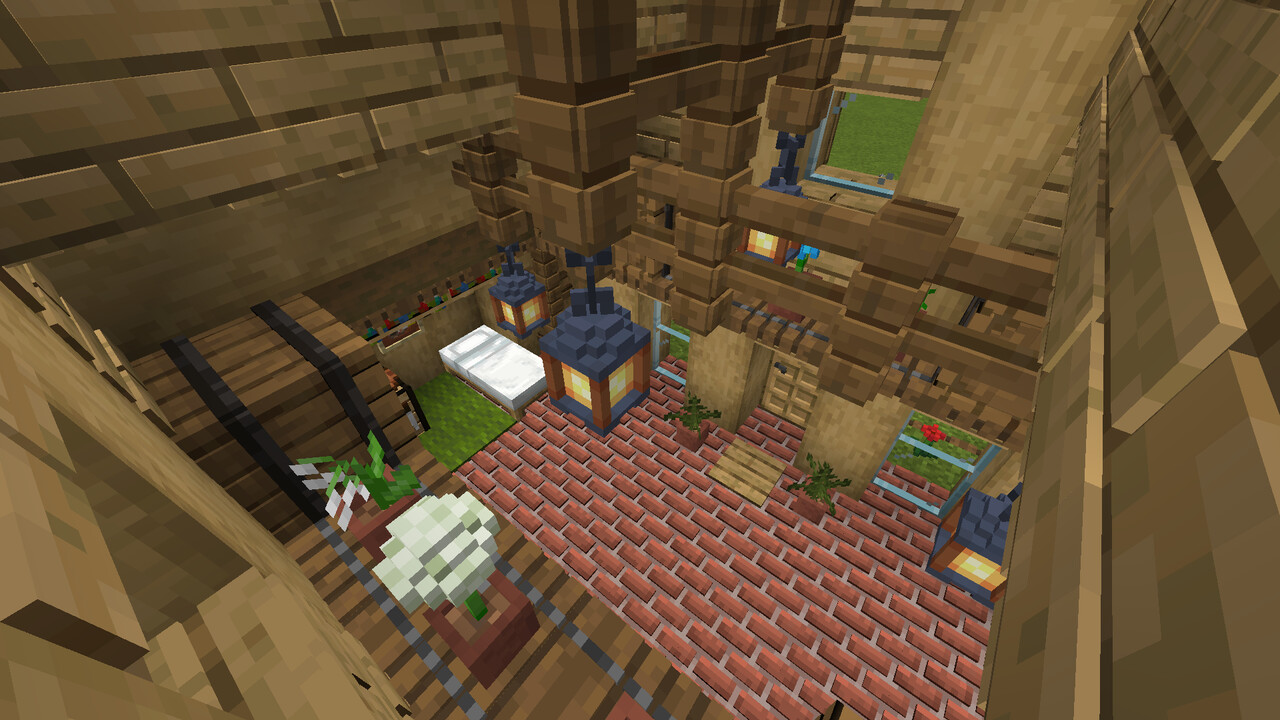 Flower House Minecraft Map