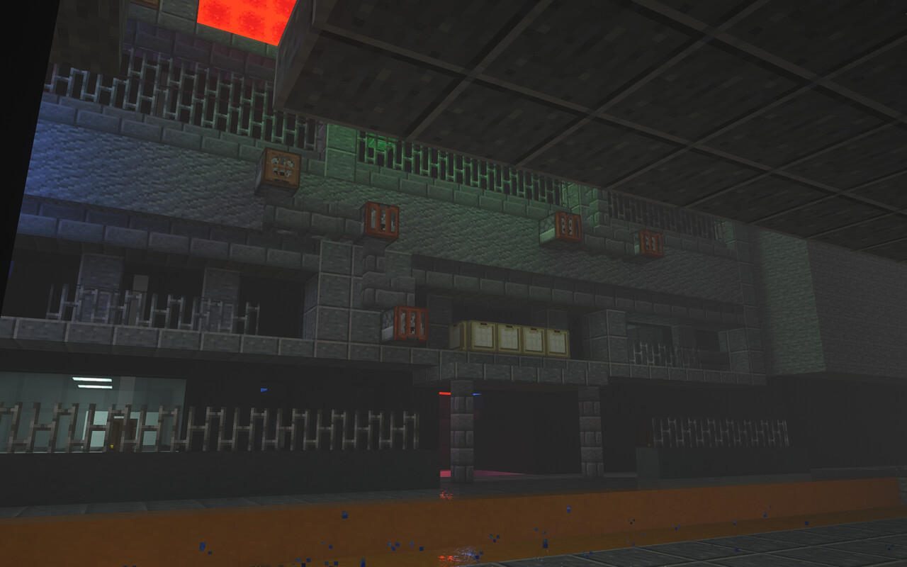 Neon district Minecraft Map