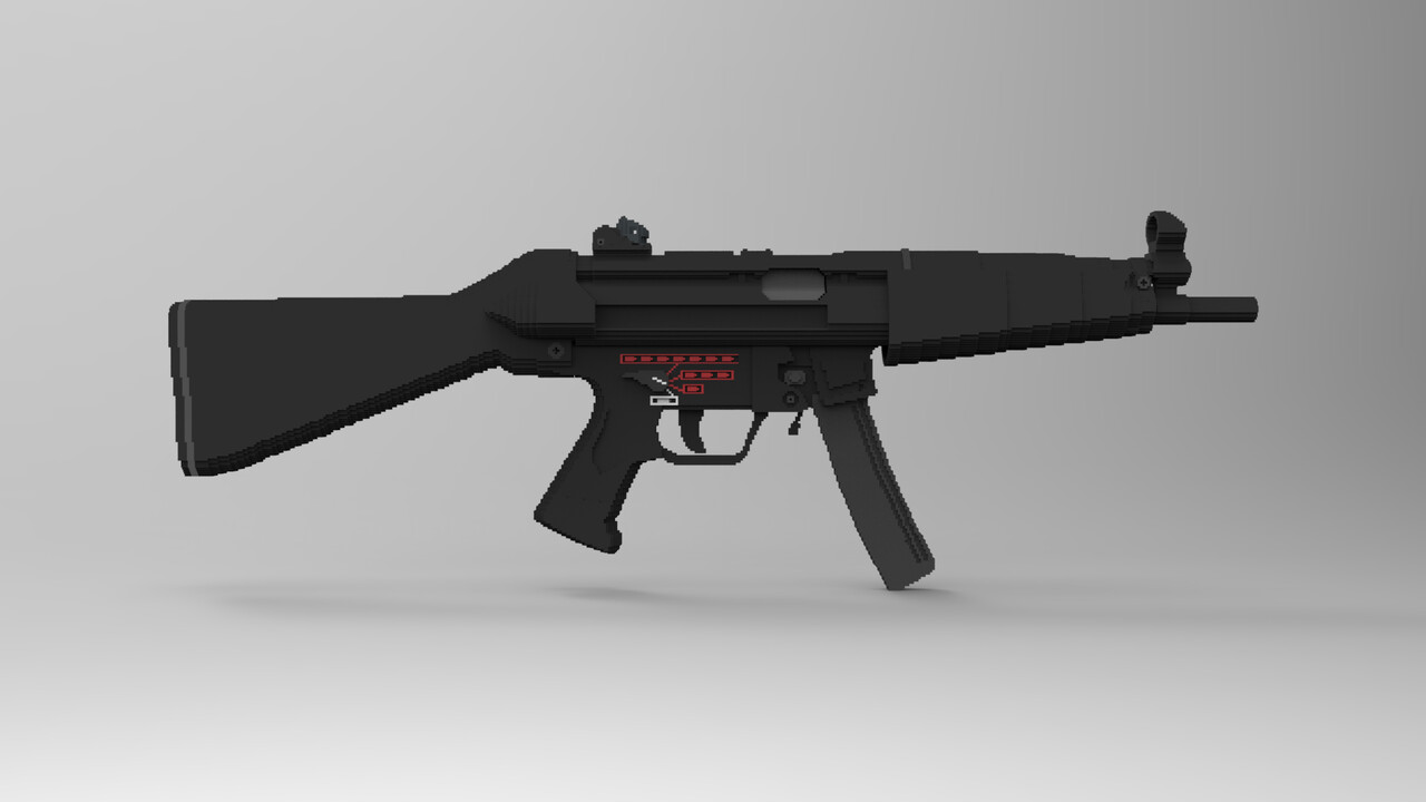 [MW]HK MP5 Minecraft Map
